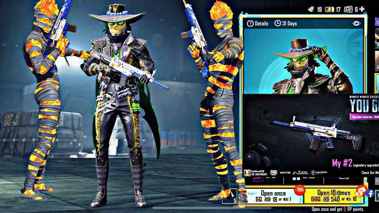 🔥 FREE UPGRADE RAREST SCAR-LPREMIUM CRATE OPENING - YouTube