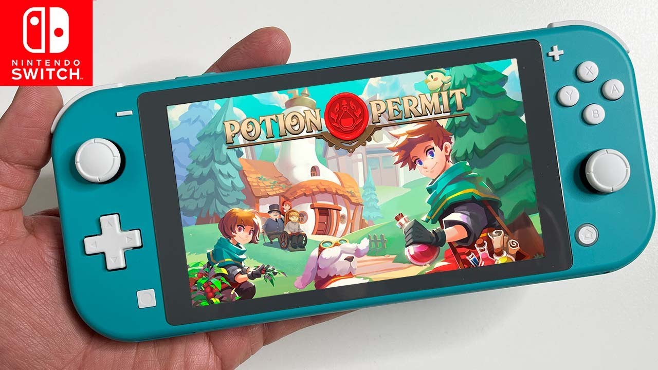 Potion Permit Nintendo Switch LITE Gameplay - YouTube