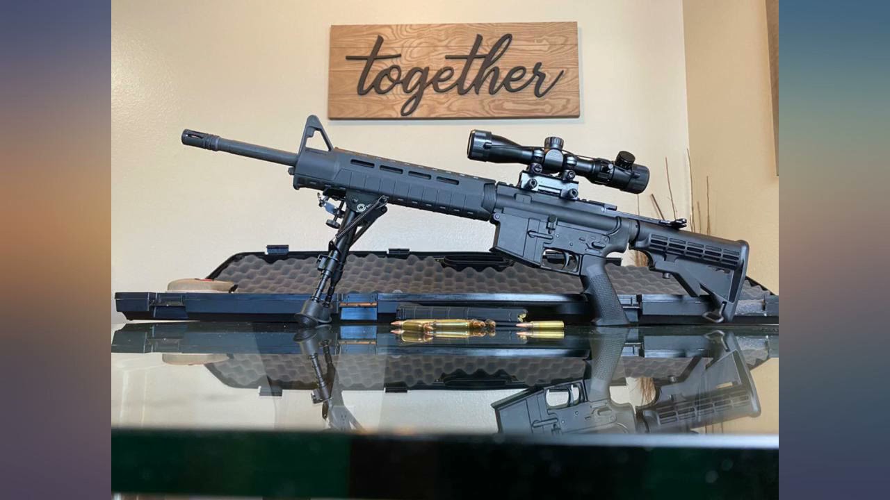 Monstrum 3-9x32 Rifle Scope with Rangefinder Reticle and High Profile ...