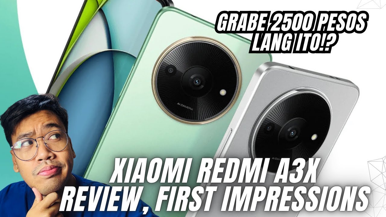 XIAOMI REDMI A3X REVIEW AND FIRST IMPRESSIONS: BELOW 3K PESOS NA PHONE ...