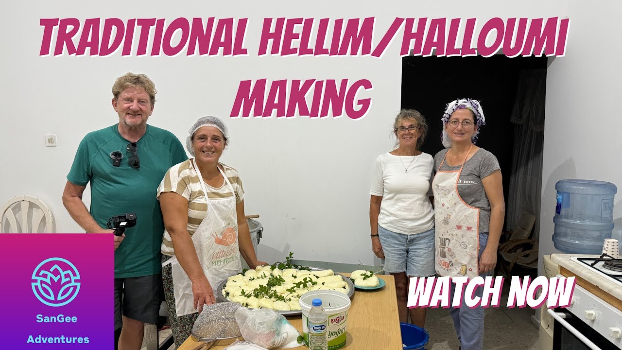 Traditional Hellim/Hallumi Making in Cyprus - YouTube