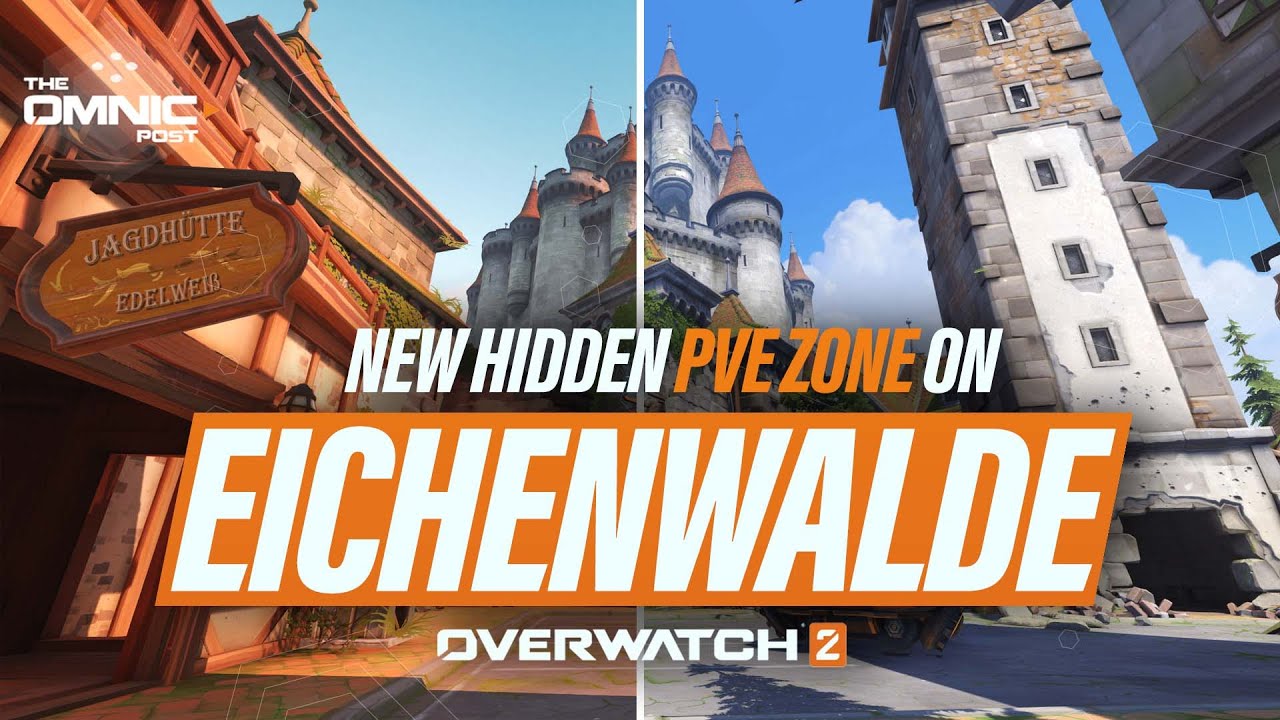 A new PVE zone is hidden on Eichenwalde in Overwatch 2! - YouTube