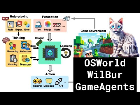 OSWorld, Wilbur, Game Agents - YouTube