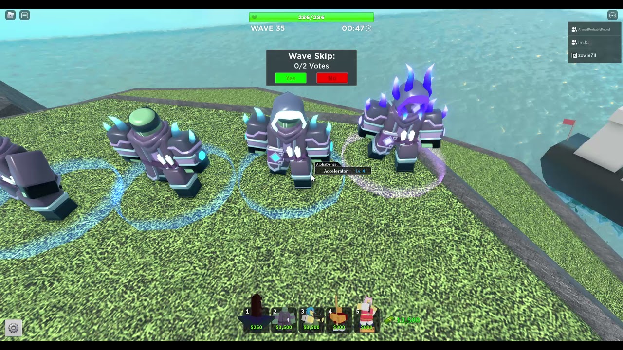 The mage accelerator (tower defence simulator) - YouTube