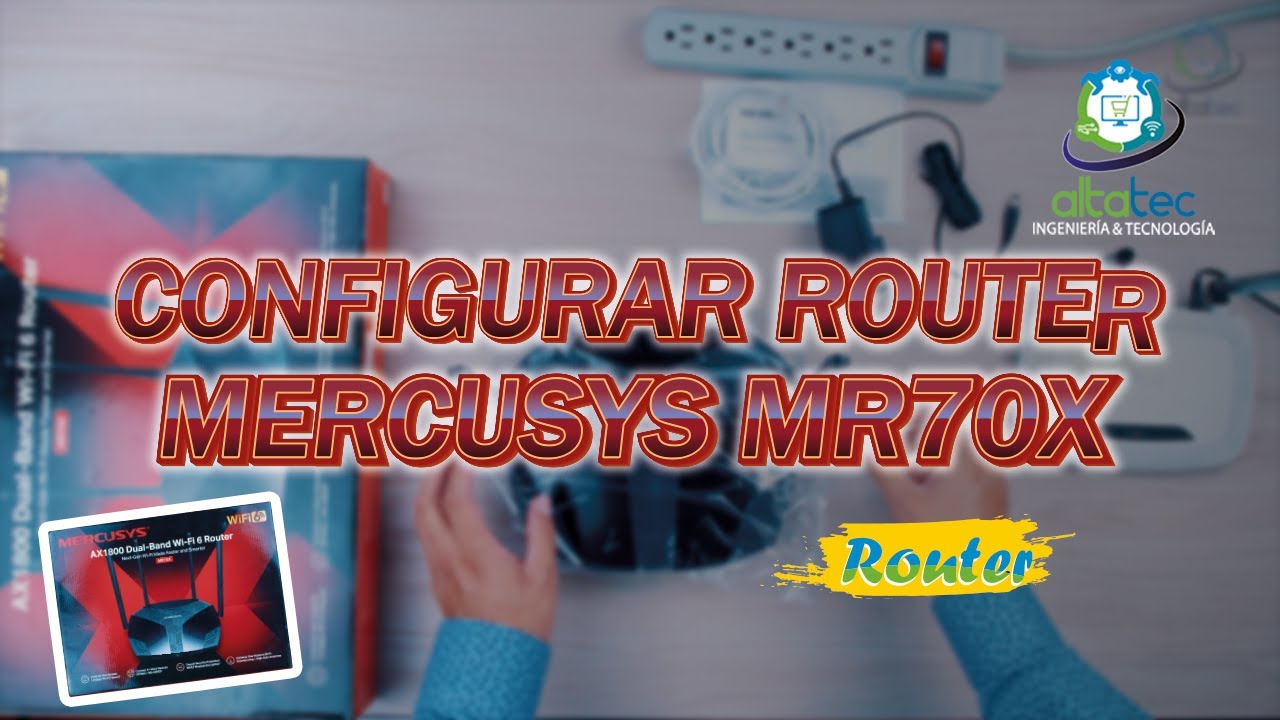 Como CONFIGURAR Router MERCUSYS MR70X en Modo ROUTER (Paso a Paso ...