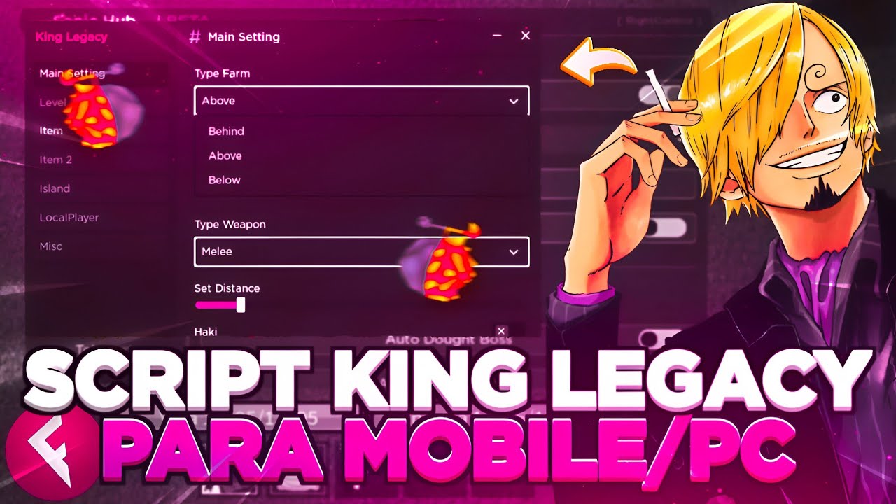 King Legacy 🔥 SCRIPT HACK AUTO FARM + AUTO KAIDO + AUTO RAID + ESP | NO ...