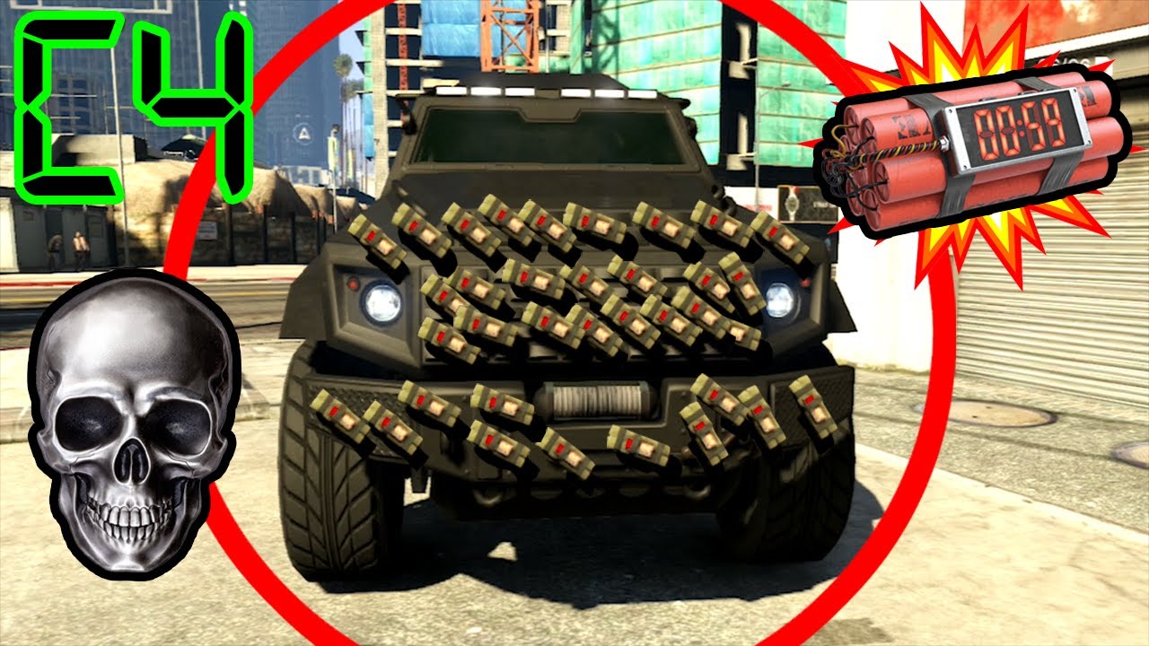 Car SUICIDE BOMBING in GTA 5 Online [EXPLOSIVE] - YouTube