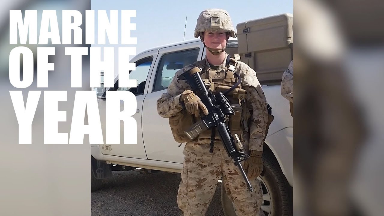 Marine Corps Times Marine of the Year - YouTube