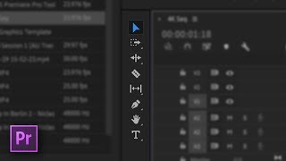 Every Tool In The Toolbar Explained Premiere Pro Tutorial Premiere ...