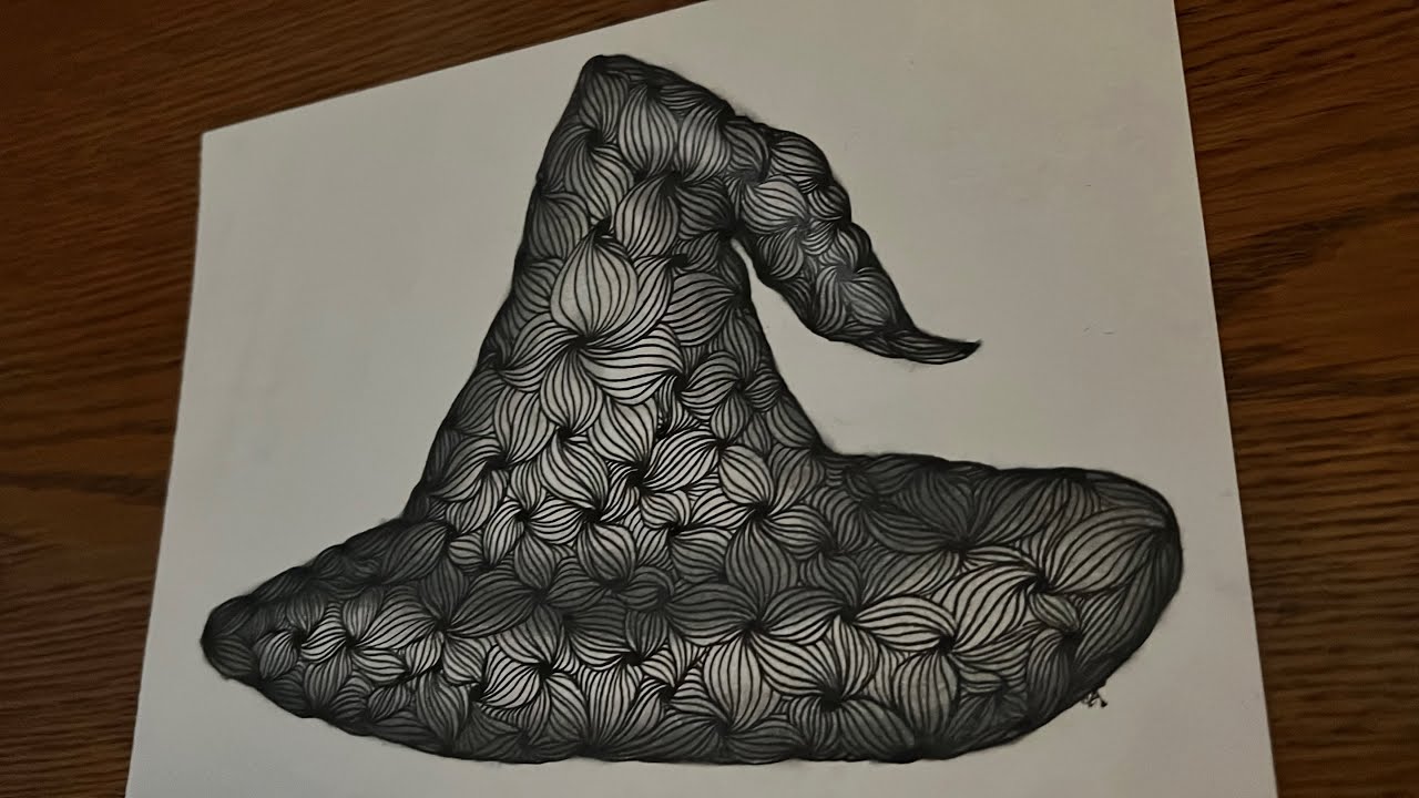 How to tangle Ravel with the Zentangle Method - YouTube