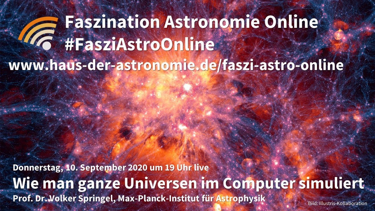 Wie man ganze Universen im Computer simuliert - Volker Springel bei ...