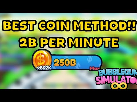 BEST Way To Get COINS in Bubble Gum Simulator Infinity | Roblox - YouTube