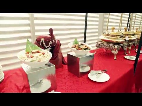 Buffet set up Catering - YouTube