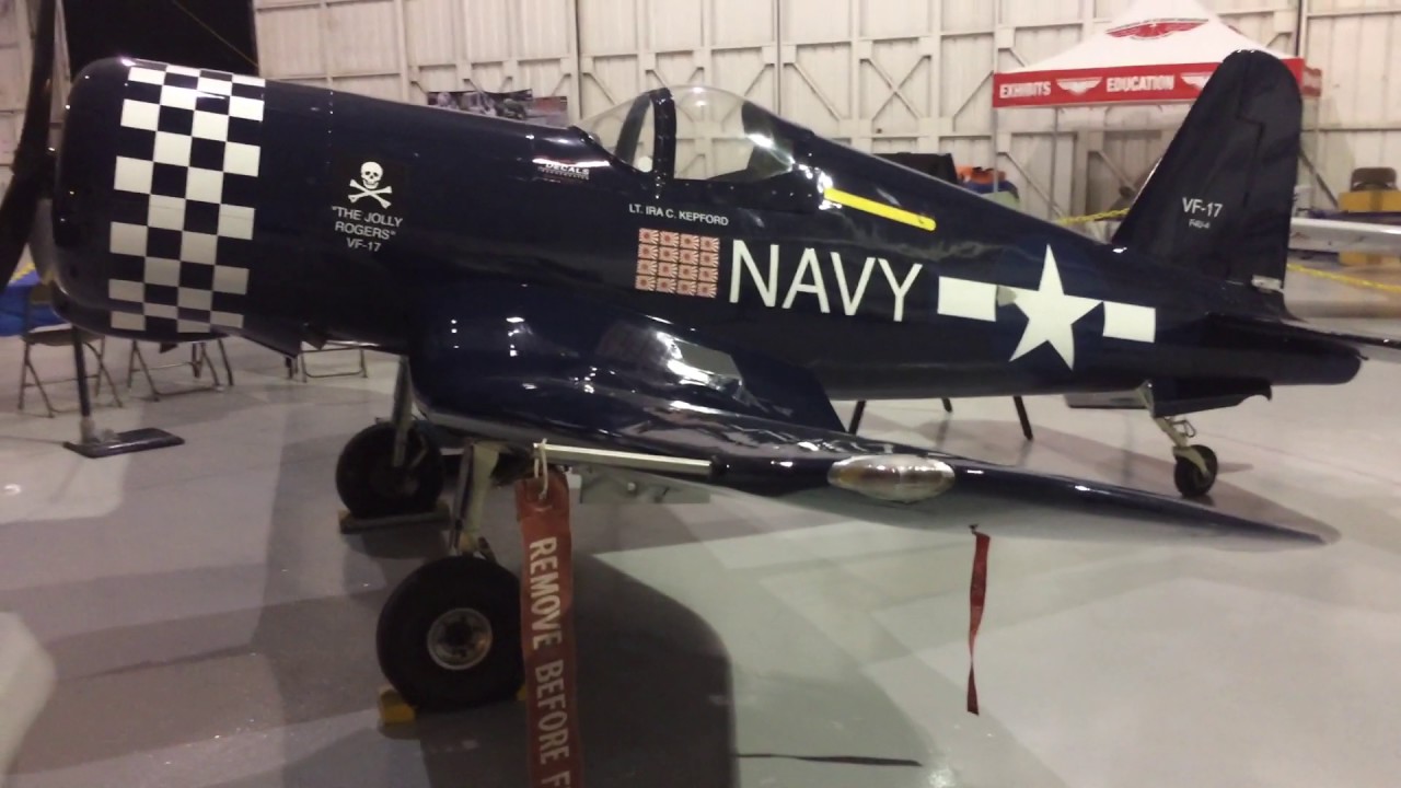 Half Scale Corsair replica Walk around. - YouTube