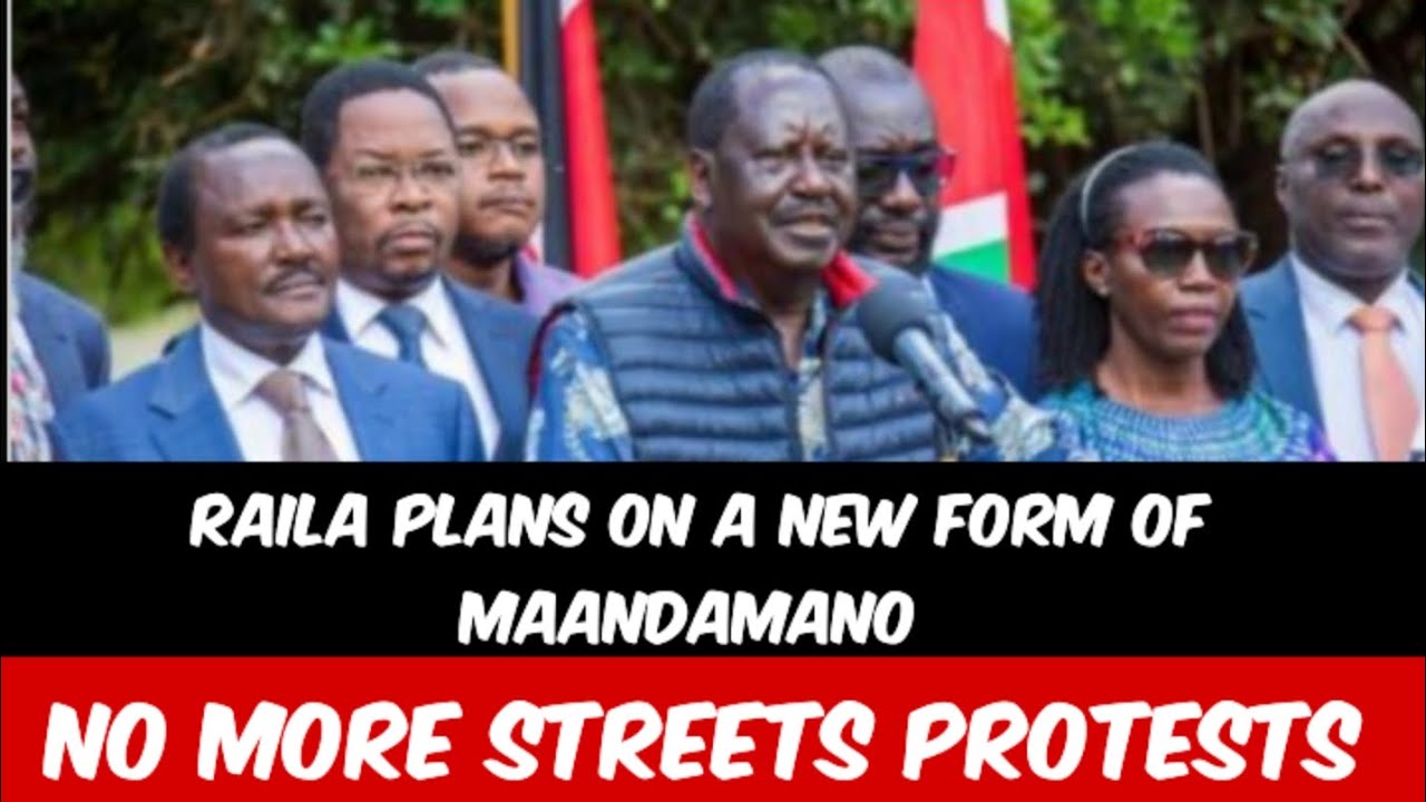 BREAKING NEWS:RAILA PLANS ON A NEW FORM OF MAANDAMANO THAT HAS NEVER ...