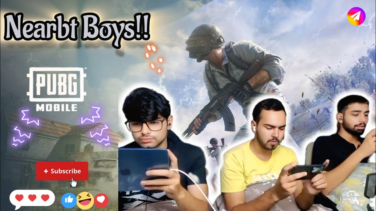 3 VS 100 in BGMI | Nearby Boys - YouTube