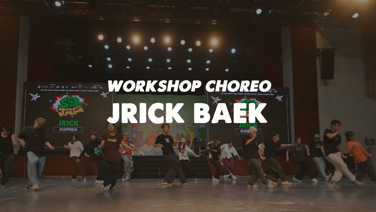 [SJDJ - WORKSHOP] JRICK BAEK WORKSHOP SJDJ - GROUP SHOWCASE (P1) - YouTube