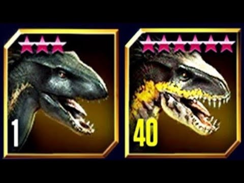 #1.JURASSIC WORLD THE GAME||INDORAPTOR MAX LEVEL!! - YouTube