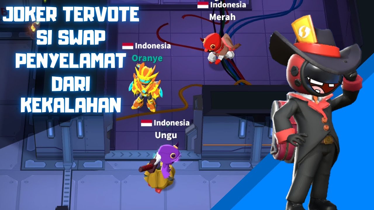 MOMEN SWAPPER MENGGAGALKAN JOKER MENANG - SUPER SUS - YouTube