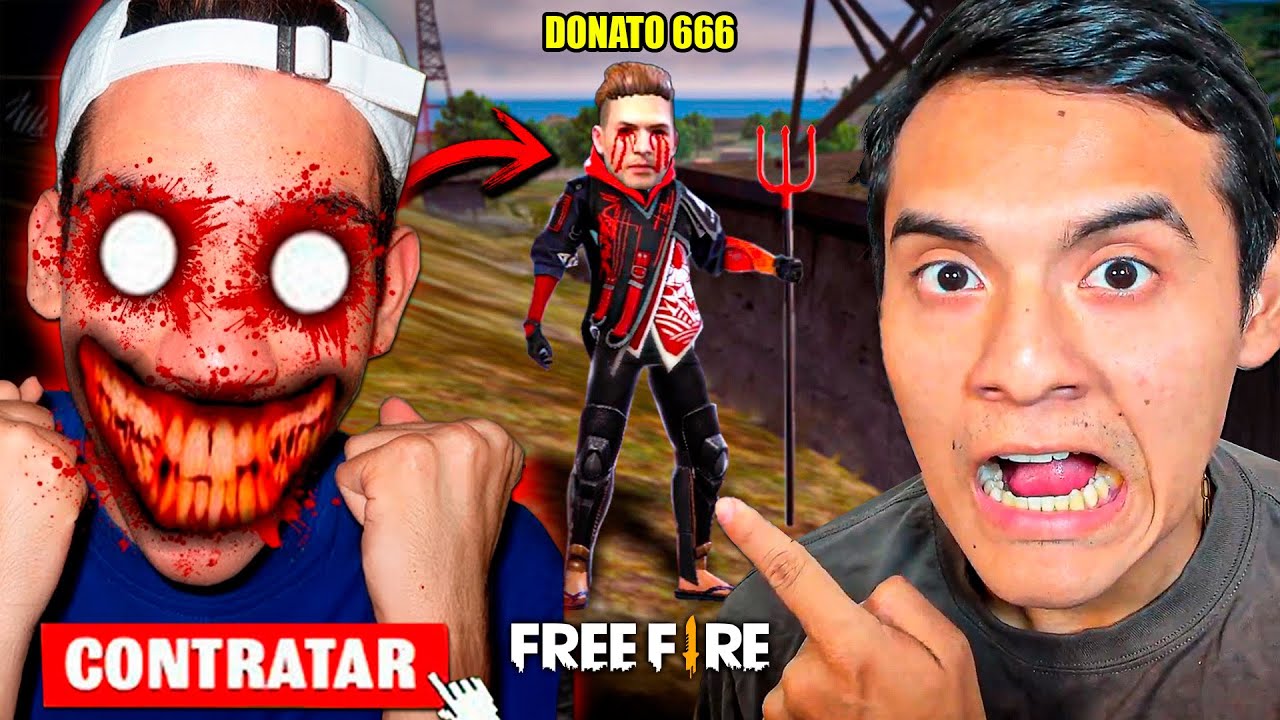 ENTRÉ A LA DEEP WEB y CONTRATÉ a THE DONATO 666 😱 (Free Fire) - YouTube