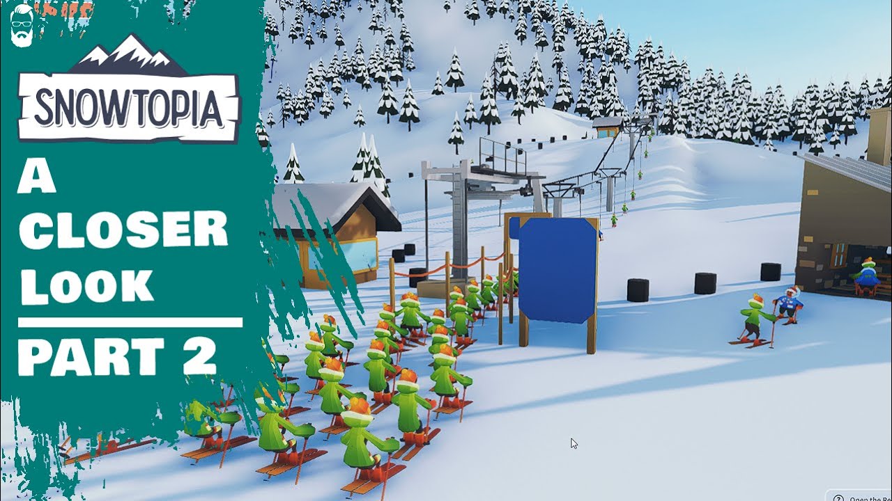 Snowtopia [OPEN ALPHA] - A Closer Look Part 2 | Up The Mountains We Go ...