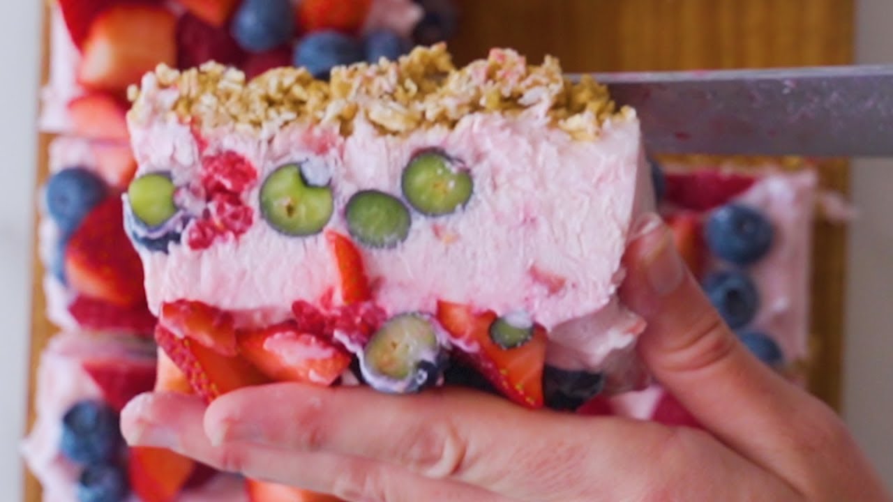Double Cream Froyo Bars - YouTube