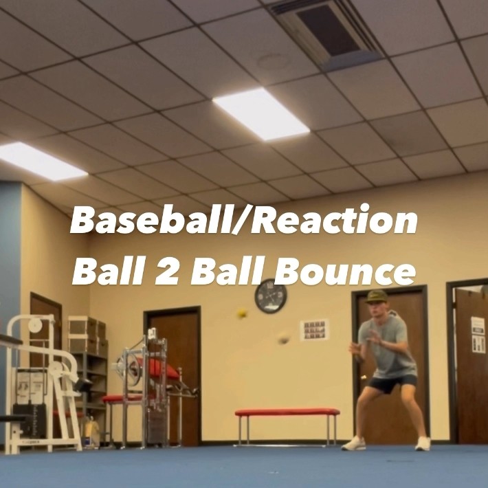 Baseball/Reaction Ball 2 Ball Bounce #trainlikethepros - YouTube