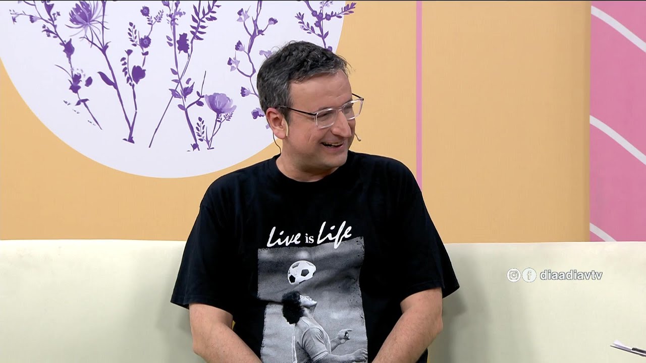 Día a Día | Jorge Temponi presentó la obra “Votemos” - YouTube