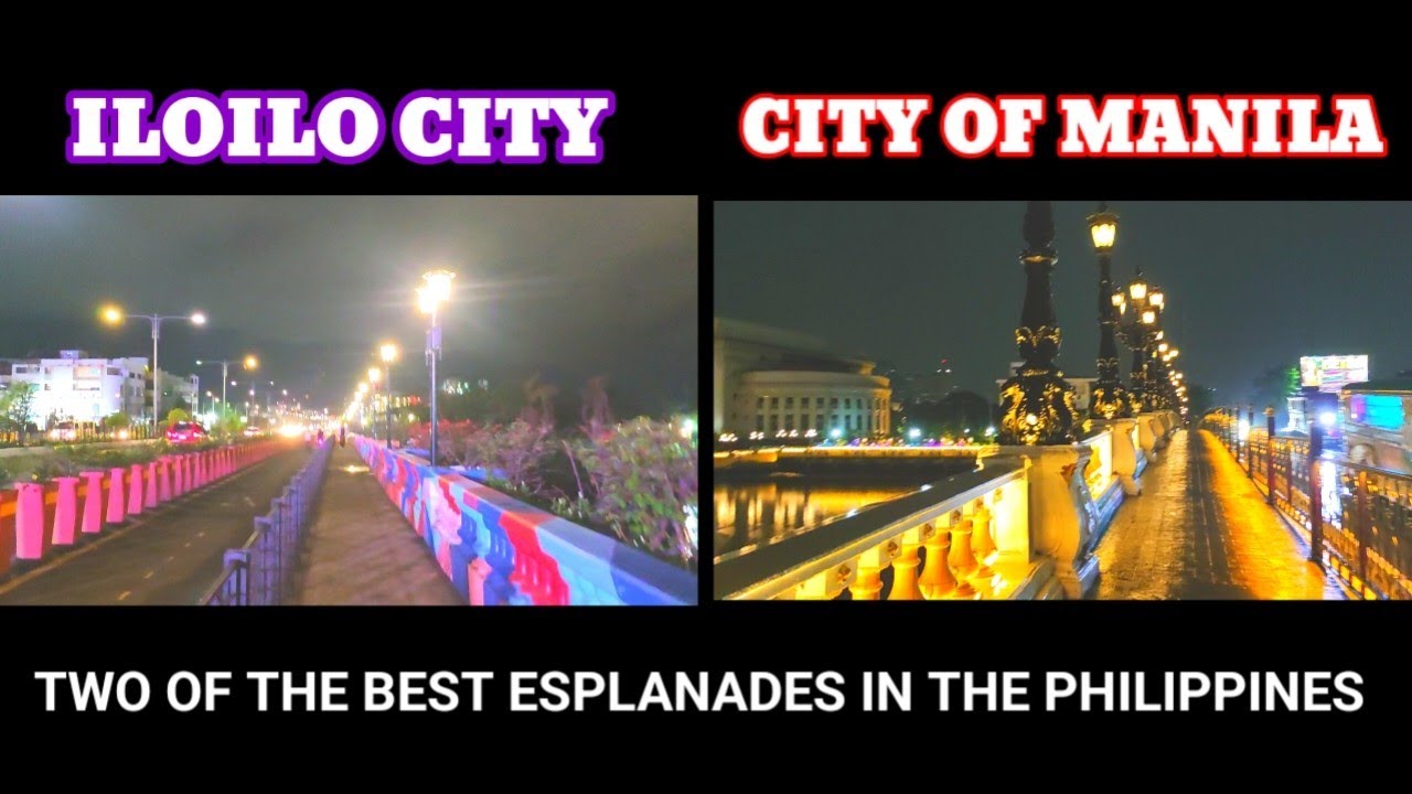 PHILIPPINES BEST RIVER ESPLANADE GOES TO ILOILO CITY RIVER ESPLANADE ...