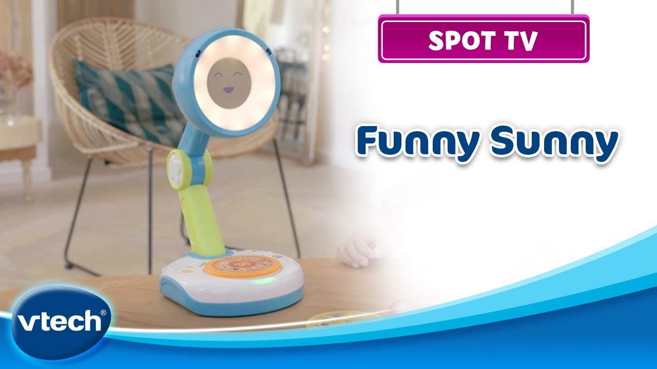 Funny Sunny - Compagnon interactif - Veilleuse, réveil, boîte à ...