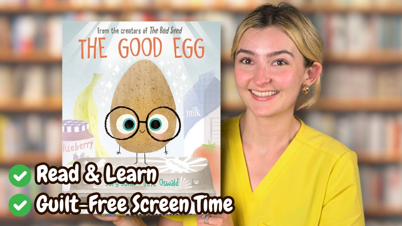 Speech Therapist Reads "The Good Egg" | Early Language Skills | Read ...