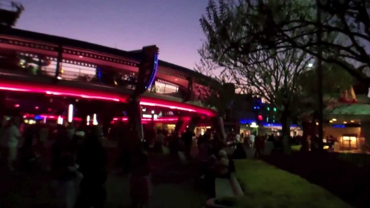 Tomorrowland at the Magic Kingdom at Night Walt Disney World - YouTube