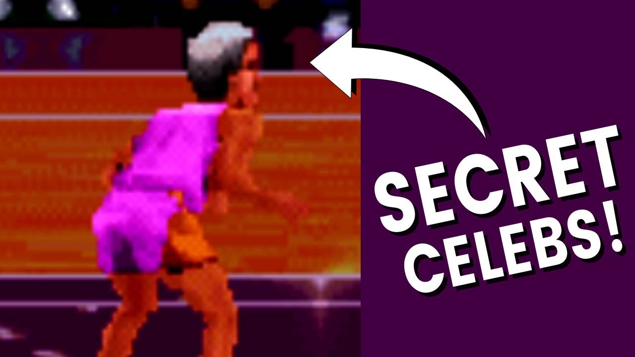 Secret Celebrities In NBA Jam - YouTube