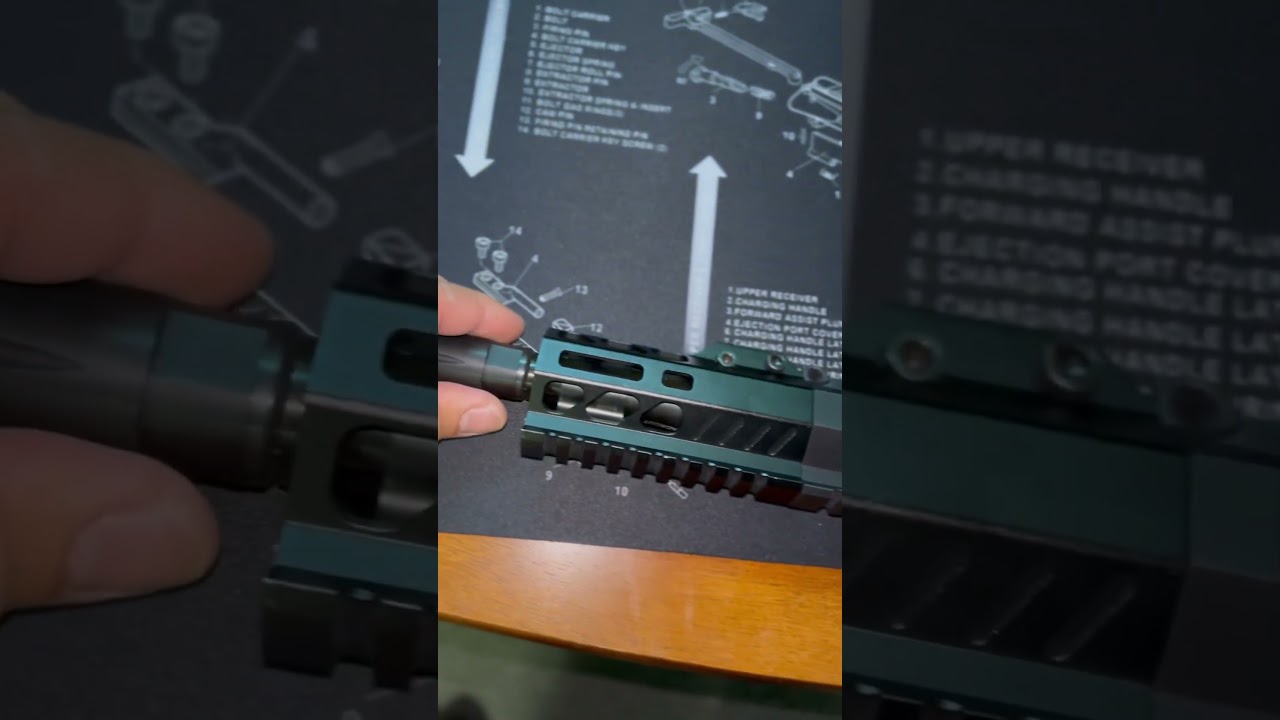 Ar-15 300 blackout upper build #ar15 #edc #shooting #pistol #arp ...