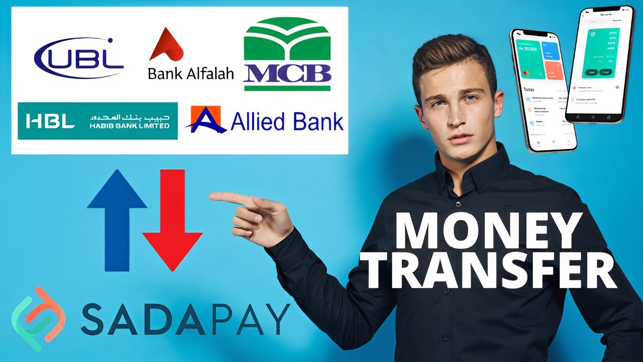 How to transfer money from banks to SadaPay Account | SadaPay Account ...