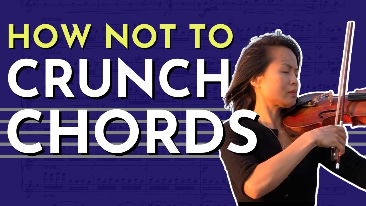 Crunching Sound on the Violin? - Quick Tips for Playing Chords - YouTube