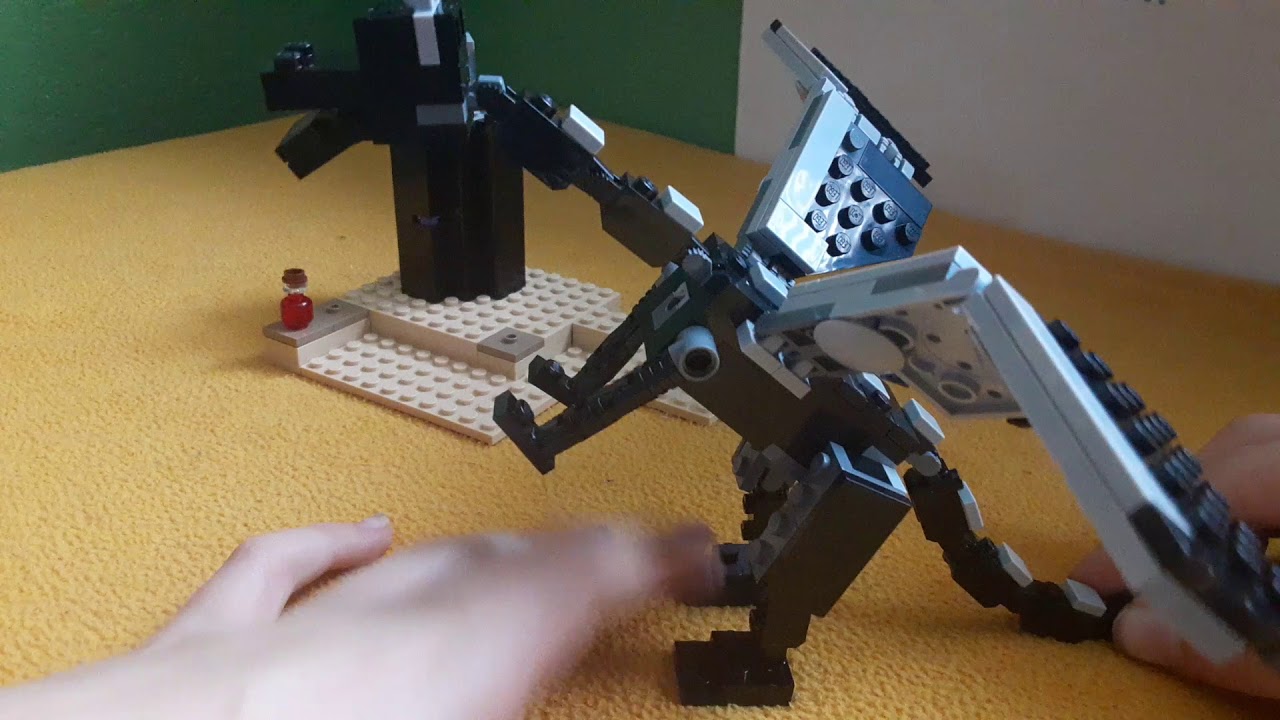 Lego Minecraft 21151 The End Battle (Lego Set Review) (Code Revealed ...