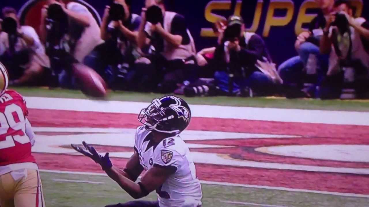 Superbowl XLVII 2013 Baltimore Ravens TOUCHDOWN!! - YouTube