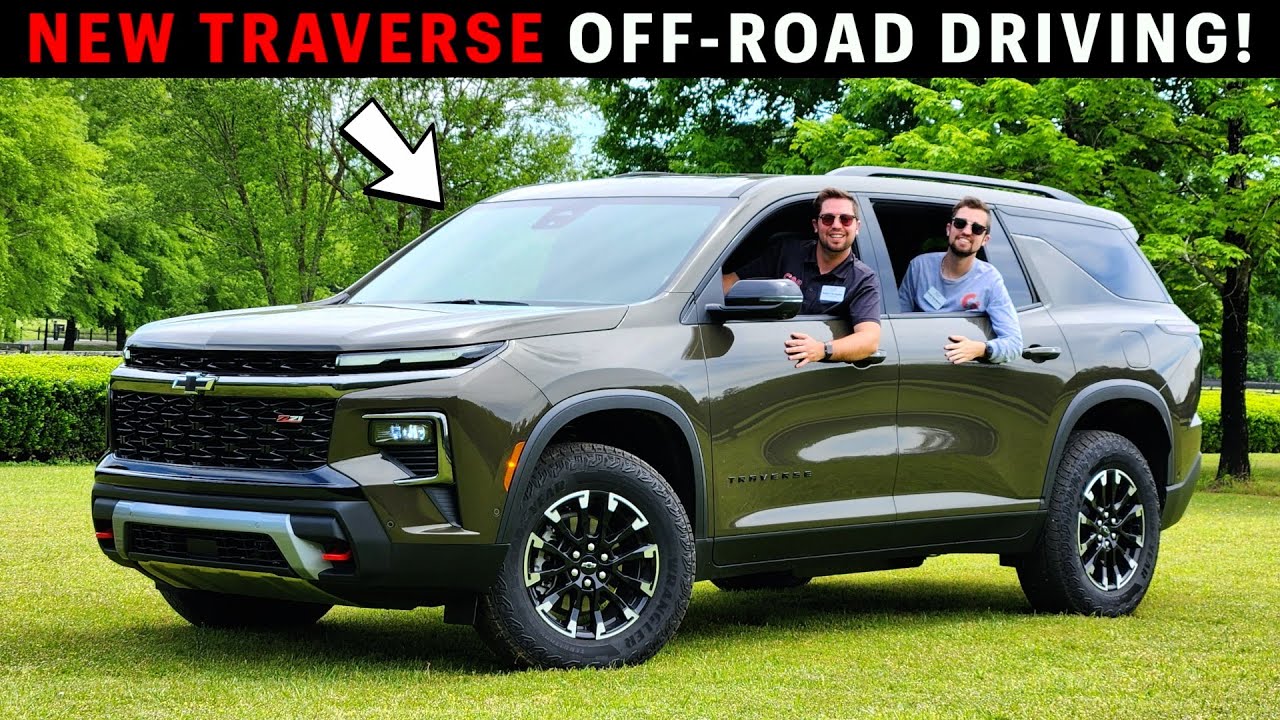 Is the New 2024 Chevy Traverse Z71 Any Good Off-Road?? We Test it Out ...