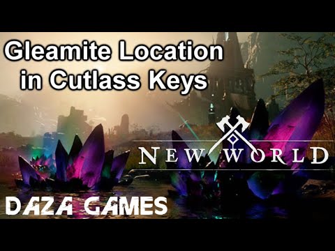 Gleamite Location in Cutlass Keys - New World - YouTube