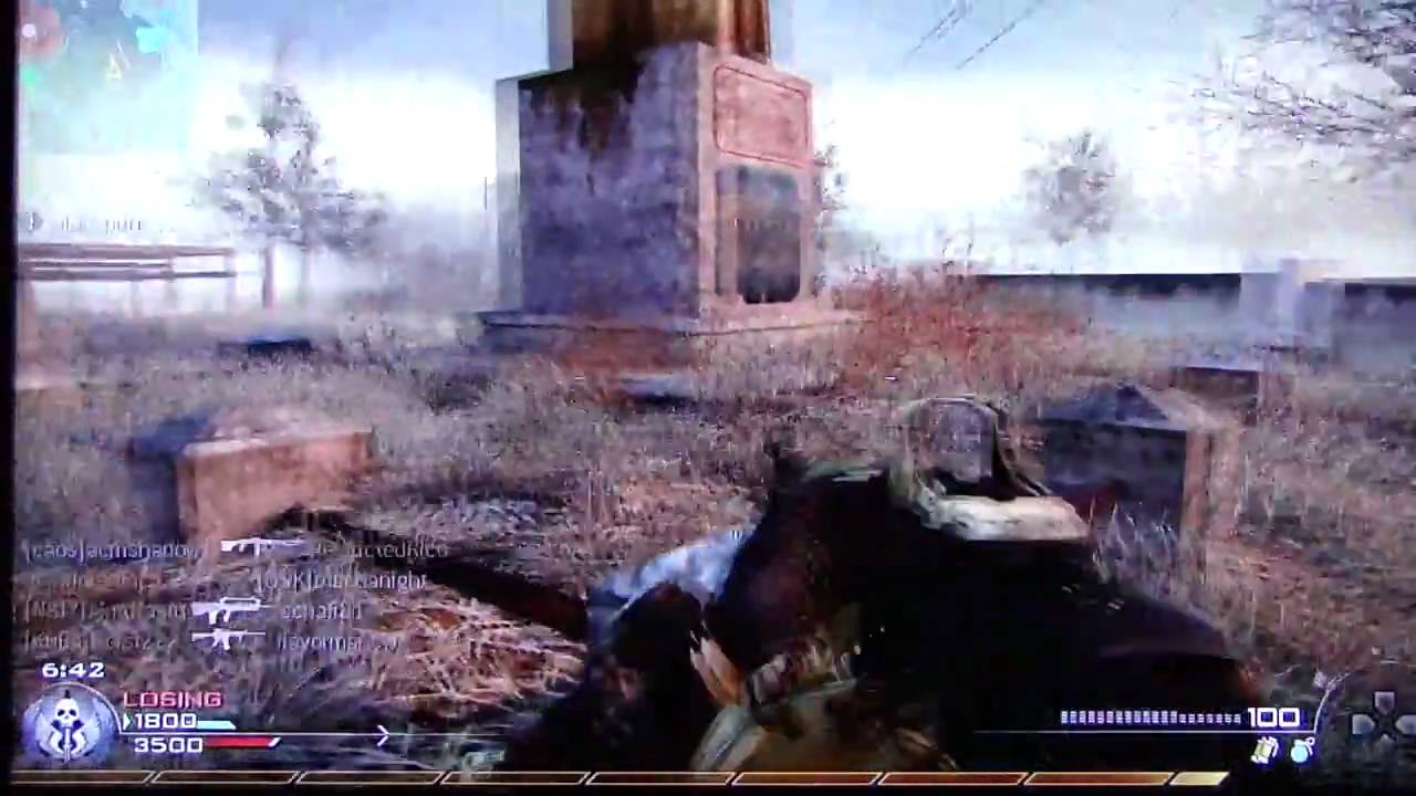 cod modern warfare 2 multiplayer WASTELAND MAP - YouTube