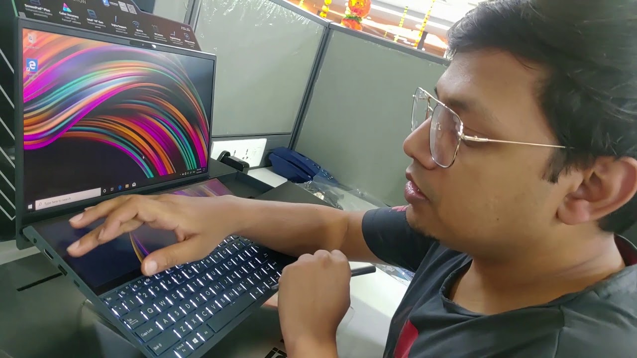 ASUS Screenpad Plus - DemoTutorial - YouTube