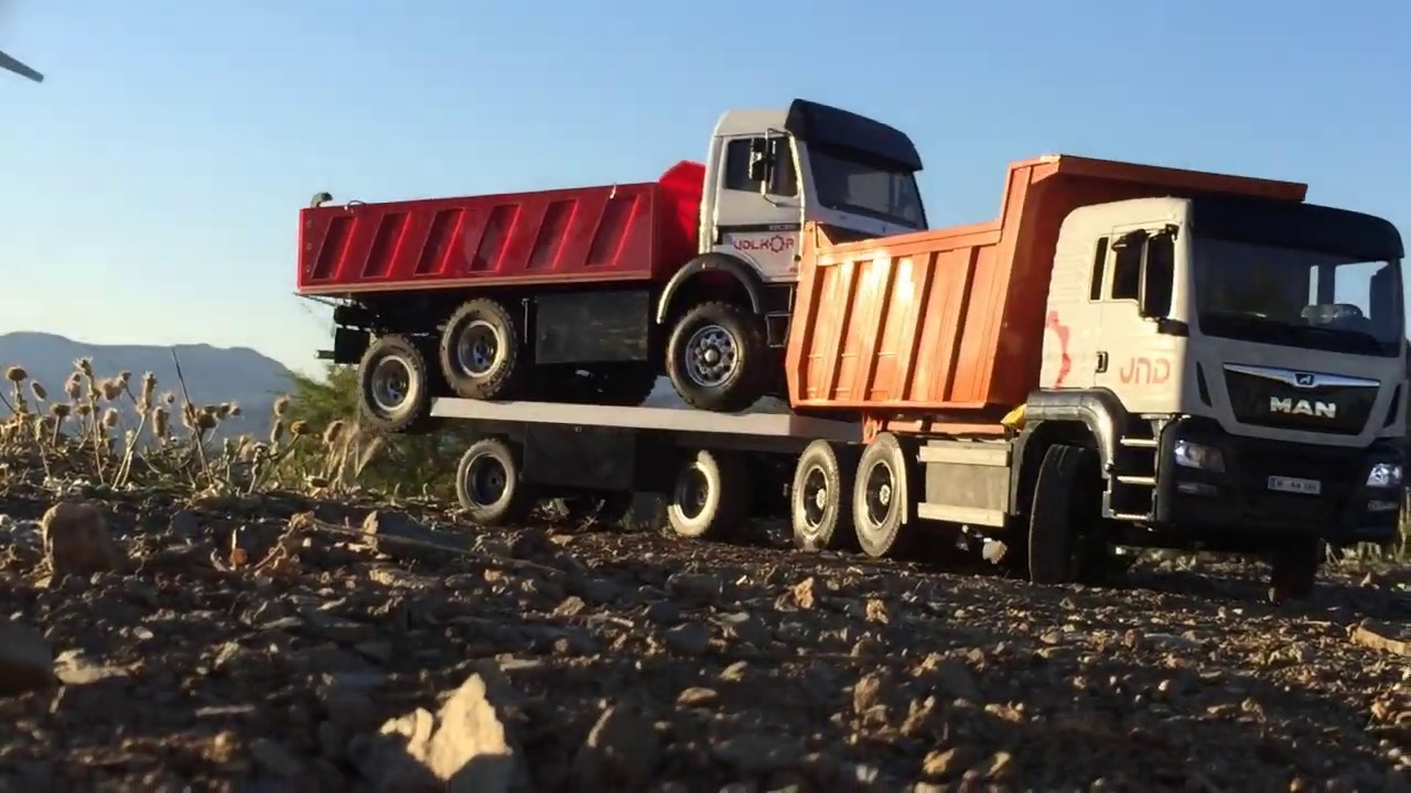 RC TRUCK🆕TEST MAN TGS 500 6X4🔛🚛WITH ITS MAXIMUM CAPACITY AND APPROVED ...