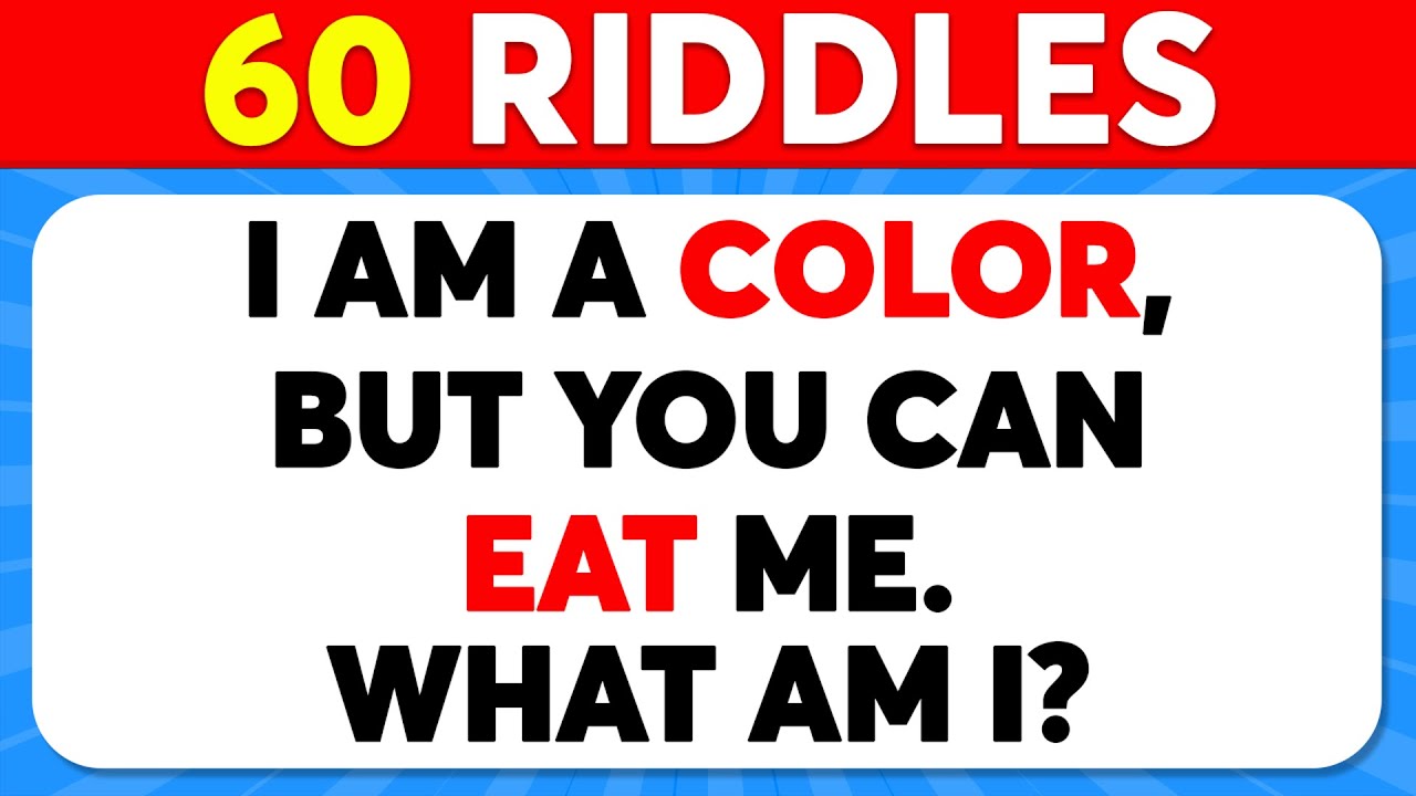 Only a Genius Can Solve These Riddles 🧠 Brain Teasers & Riddle Quiz 🧩 ...