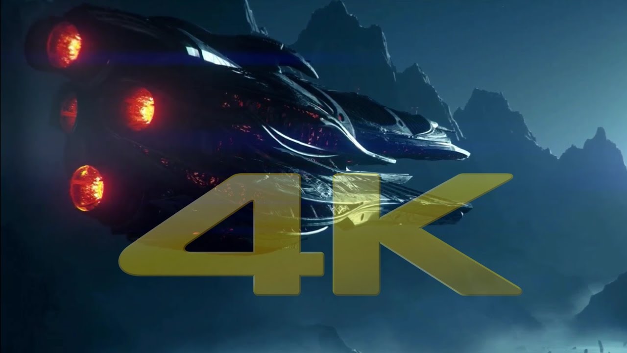 Star Citizen - Vanduul Driller Capital Ship 4K Ultra HD - YouTube