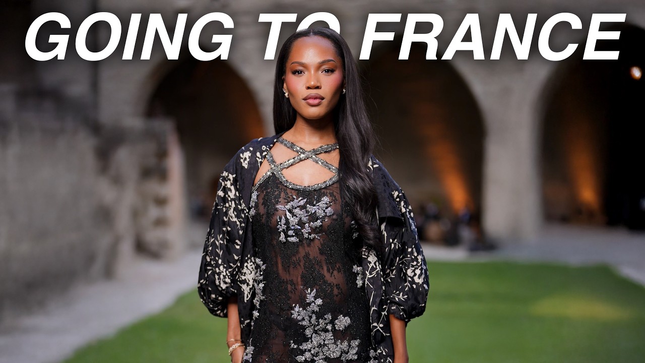 MY FIRST LOUIS VUITTON SHOW - YouTube