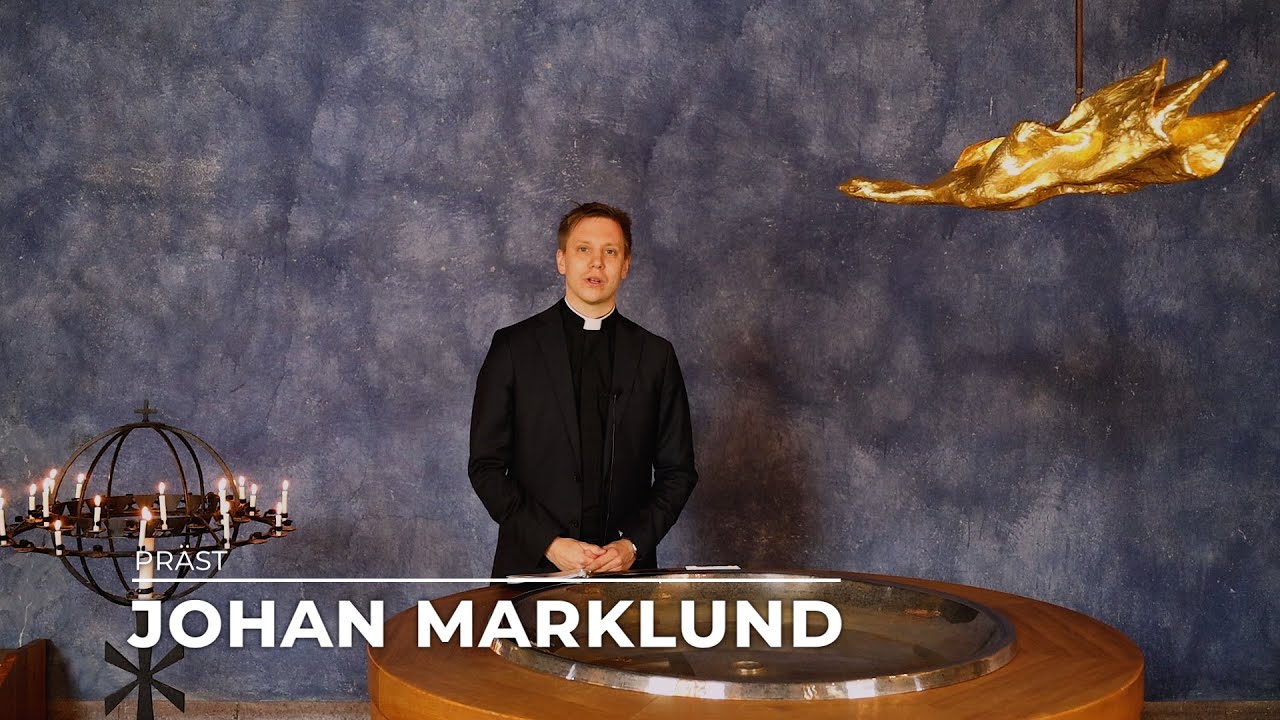 Pingstnovena 2022 Dag 2. Präst Johan Marklund om "Anden och dopet ...