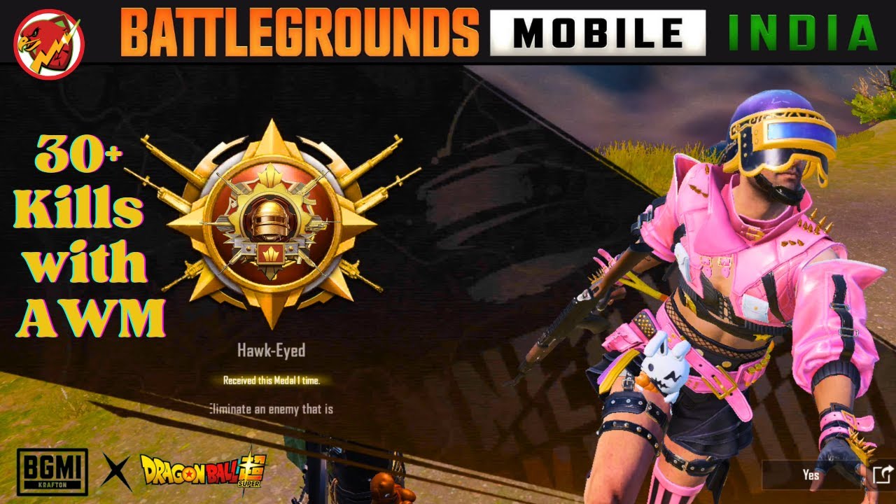 30 + Kills with AWM | AWM Challenge | BGMI | Bgmi Livik | Battleground ...