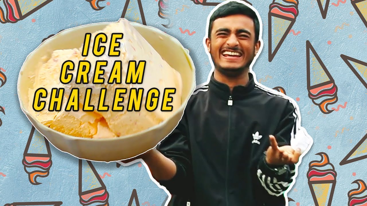 ICE CREAM Challenge🍚🍧 | Funny Challenge | Bele Partners 😜 - YouTube
