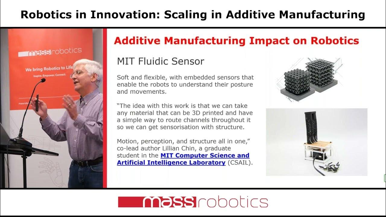 [MassRobotics Signature Series] Robotics in Innovation: Scaling in Additive Manufacturing - YouTube